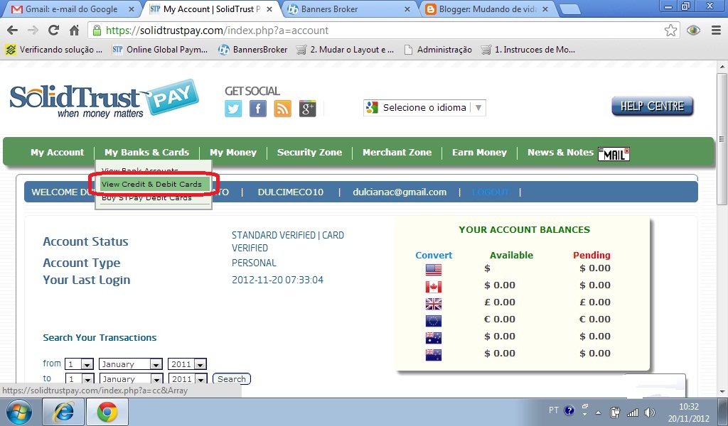 Mudando a Vida: Retirada de Dinheiro via SolidTrust Pay - STP