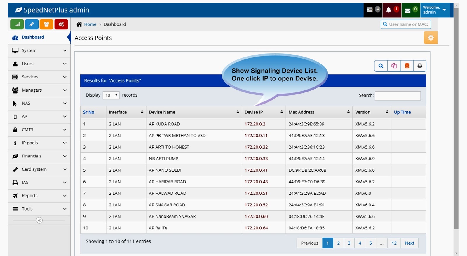 Radius Manager: Radius Manager Customized Script