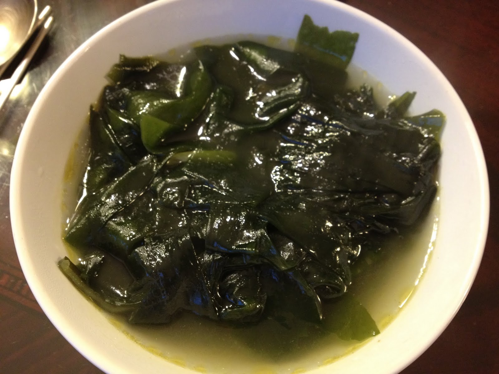 Miyuk Guk - Seaweed Soup (미역국)
