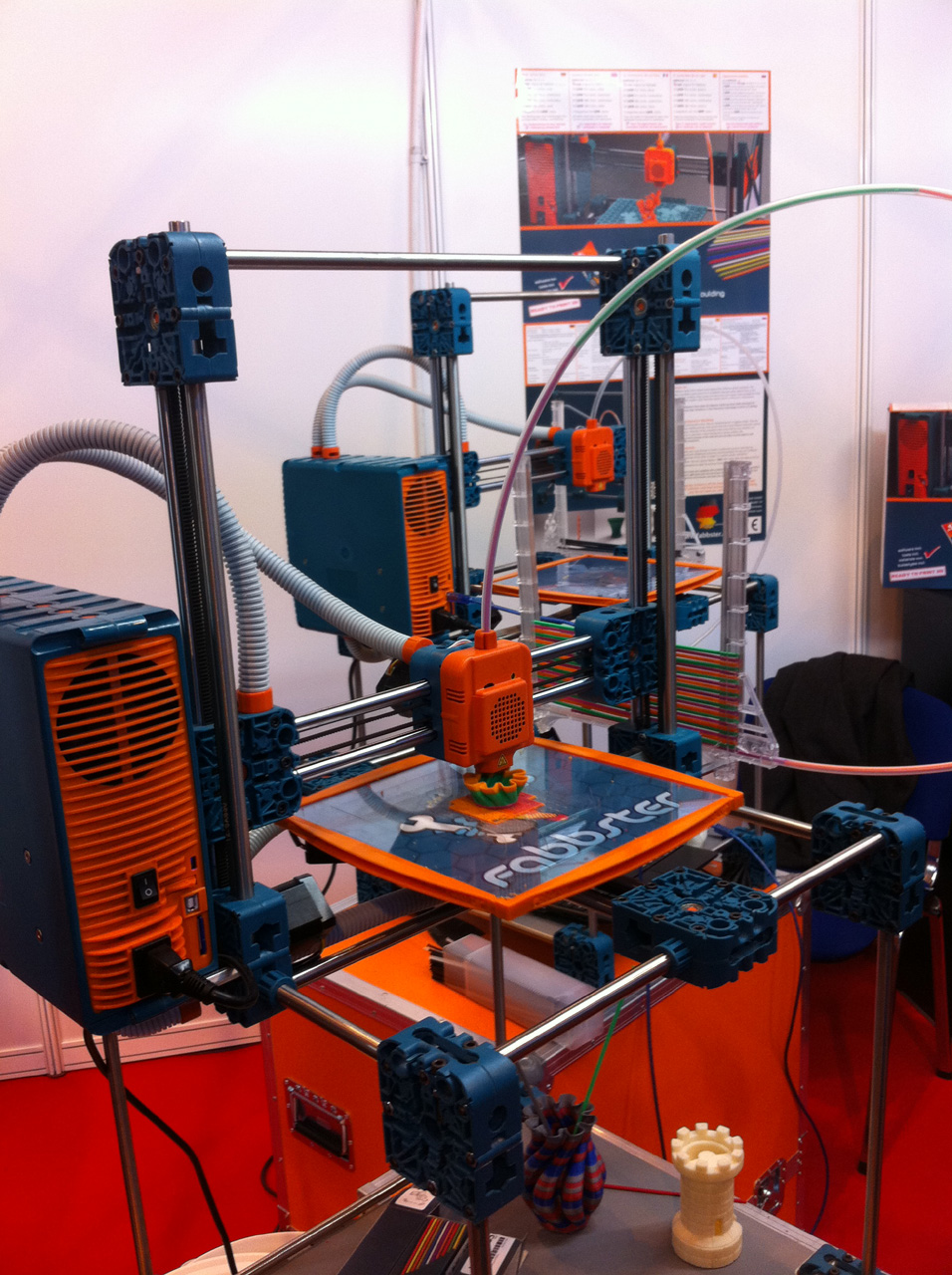 Reprap development and further adventures in DIY 3D printing: TCT2012 ...