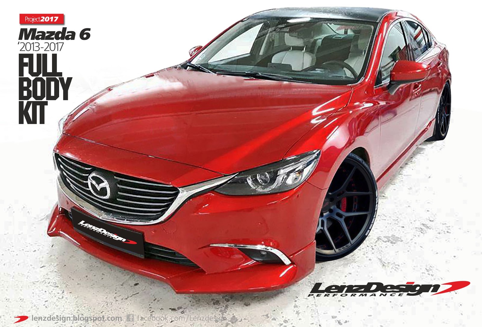 Mazda 6 GJ Atenza Tuning & Body Kit Lenzdesign Performance 2013 2014 ...
