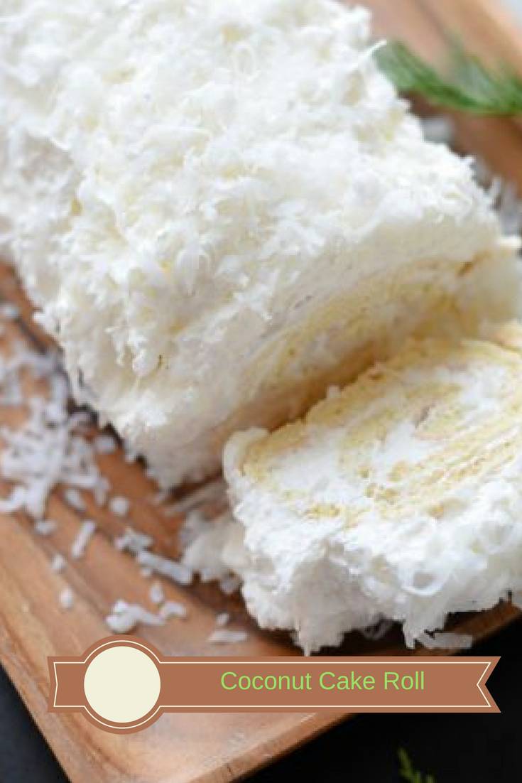 How to Make a Delicious Coconut Cake Roll | Young Mom Recipes