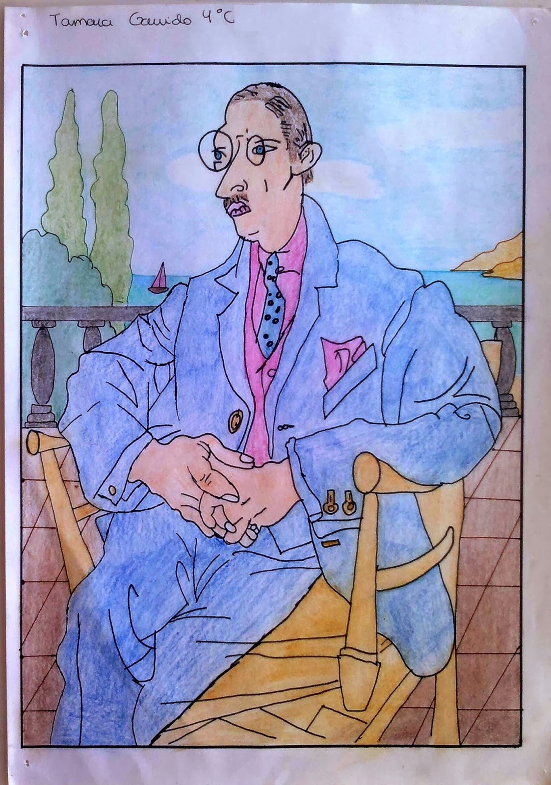 AULA DE DIBUJO: Técnica de los "dibujos invertidos"