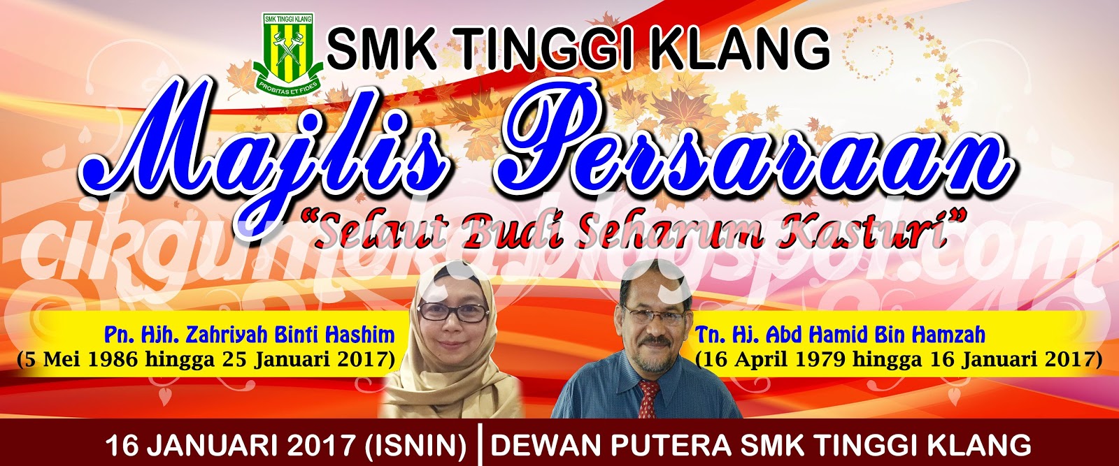 Banner oh banner ~ Cikgu Moka