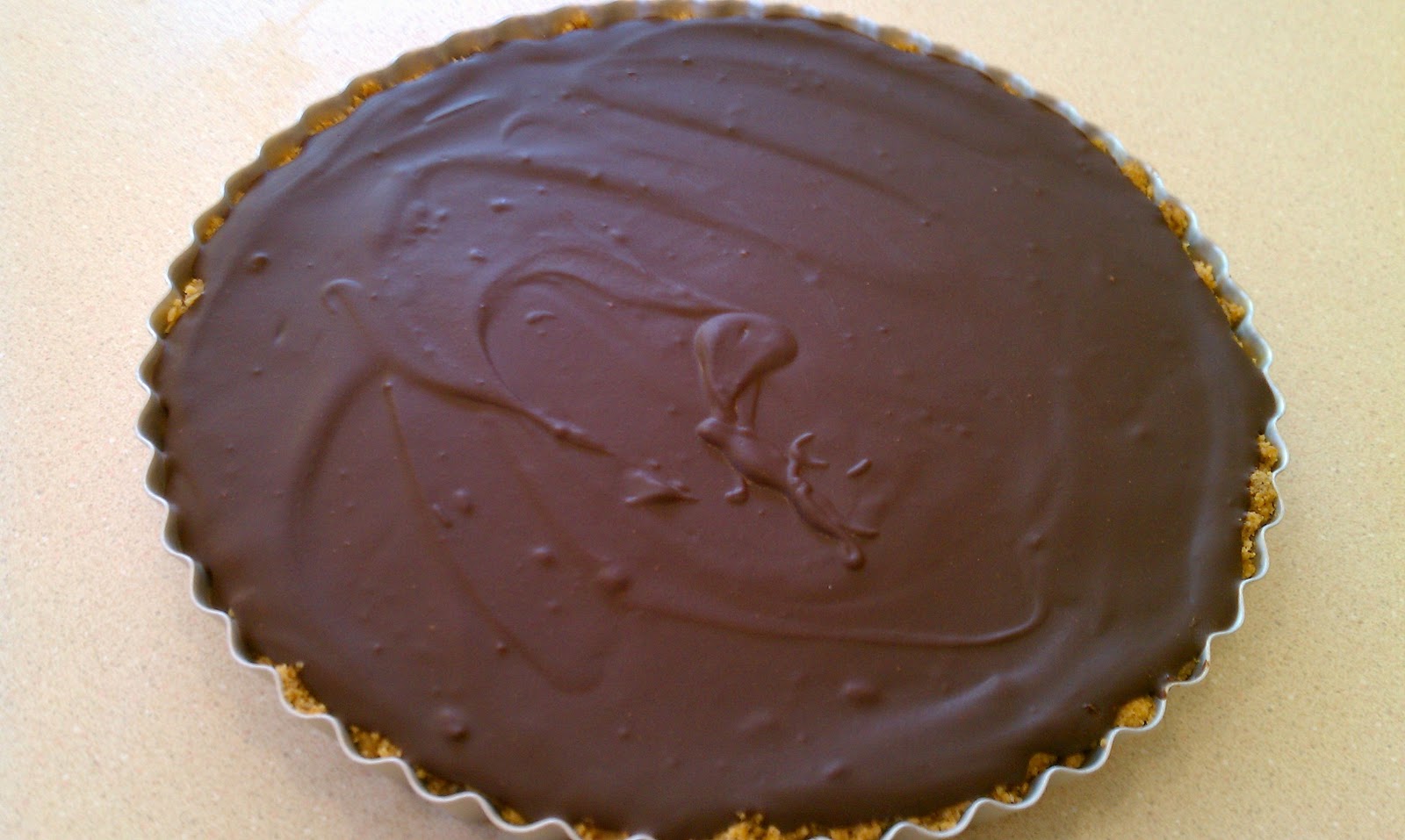 Chilled Chocolate Torte with Walnut Pretzel Crust – Everyday Champagne