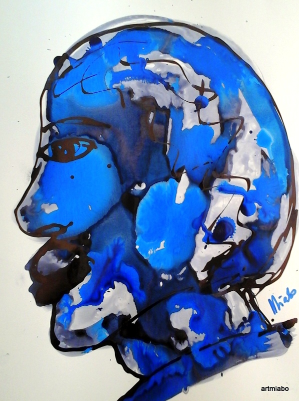 Artmiabo Art Gallery: Abstract Art Faces Ideas to View Now | By Miabo ...
