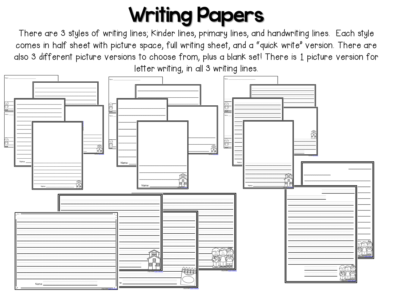Composition Journal Tabs - Freebie! - Teacher by the Beach