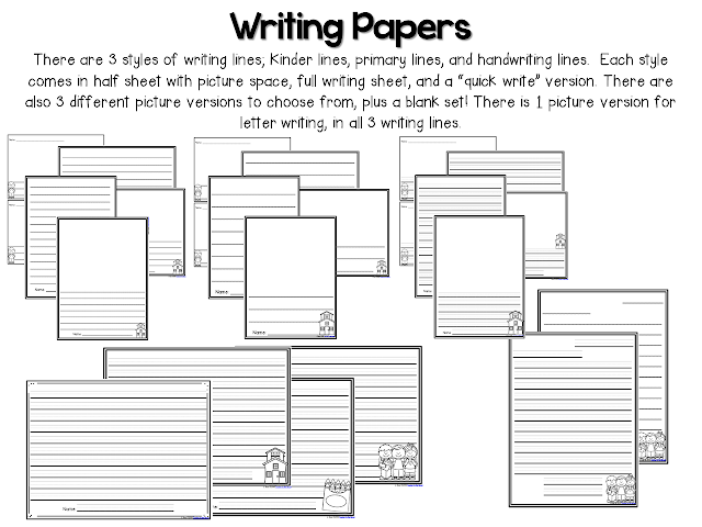 Composition Journal Tabs - Freebie! - Teacher by the Beach