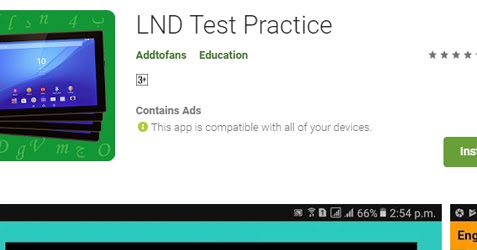 LND Test Practice Apps: LND App For Practice Of Class 3 MEA's Test