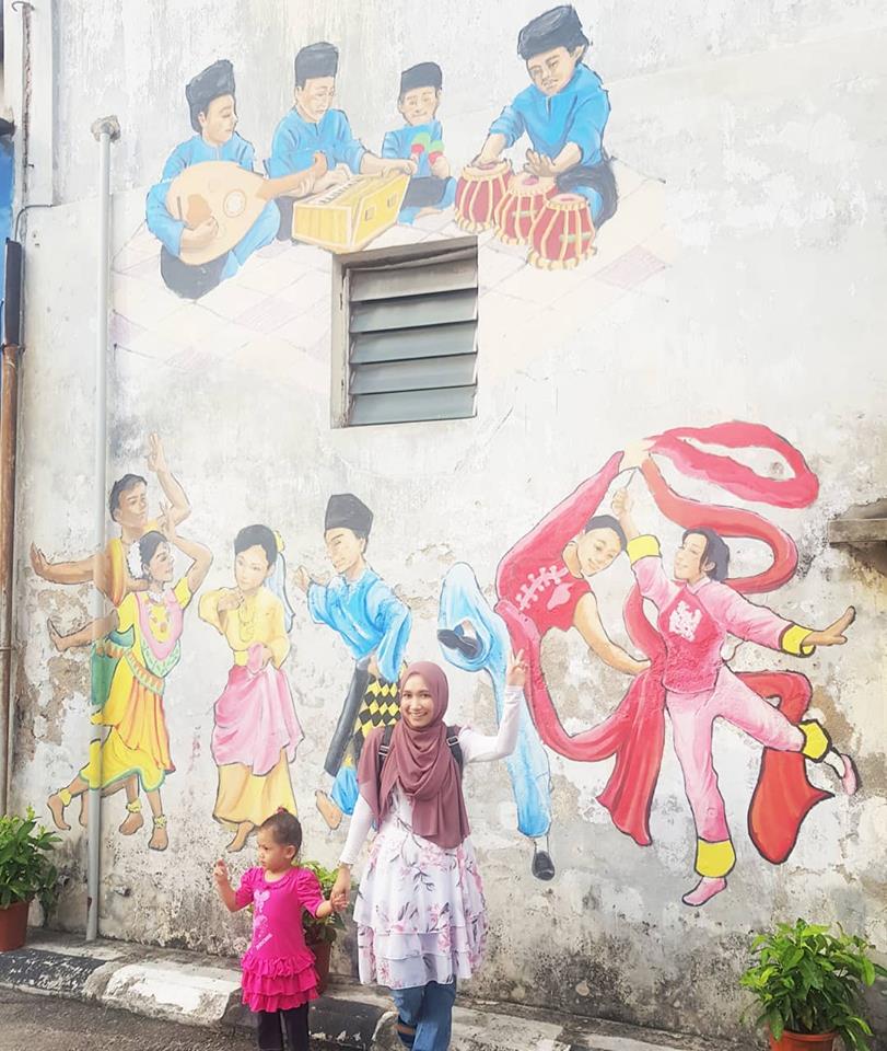 Muar Cultural Walk Tarikan baru Street Art