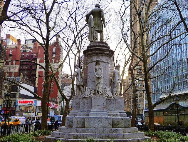 Daytonian in Manhattan: The Verdi Monument -- Broadway and 72nd Street