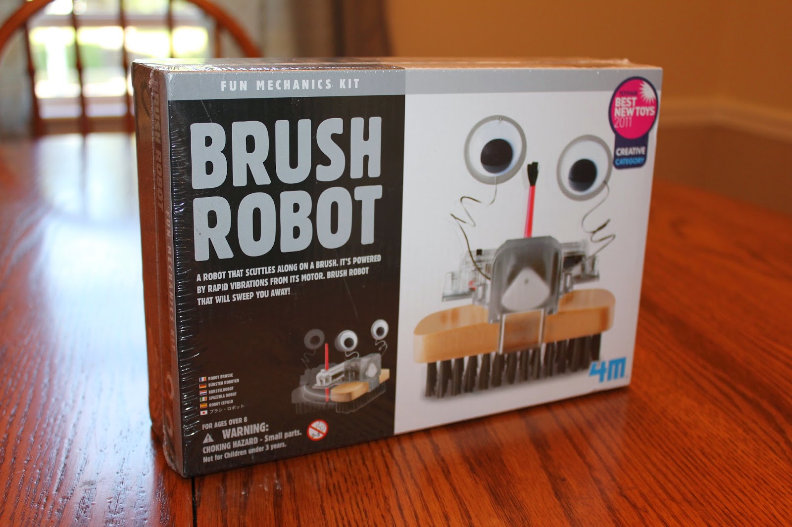 Jackie Made It: 4M Brush Robot: A Great Affordable Engineering Toy