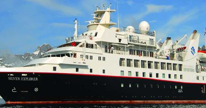 SilverSea Cruises Luxury Expedition Ship Silver Explorer Makes a Call ...