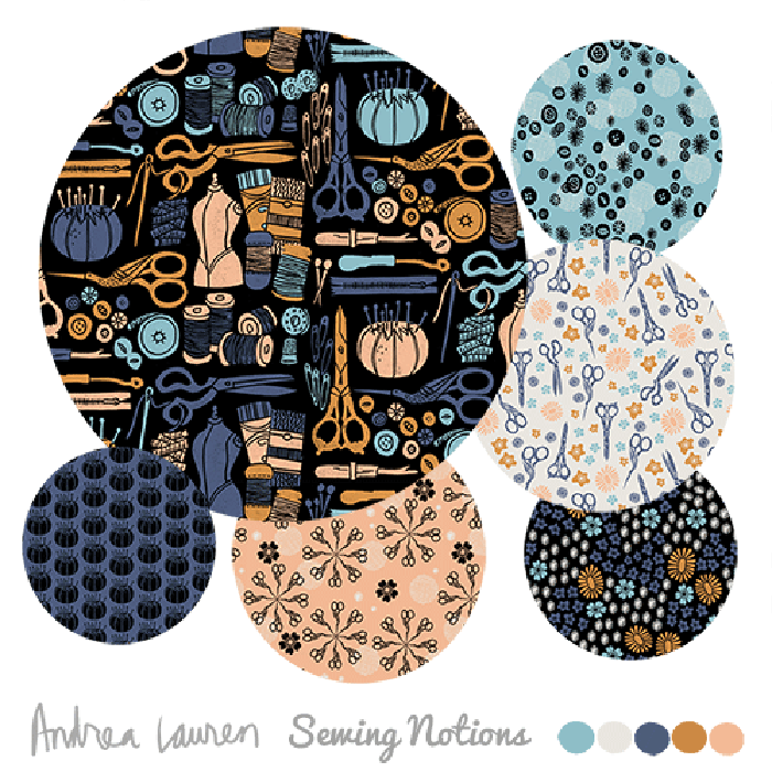 Ink Print Repeat by Andrea Lauren: July 2014