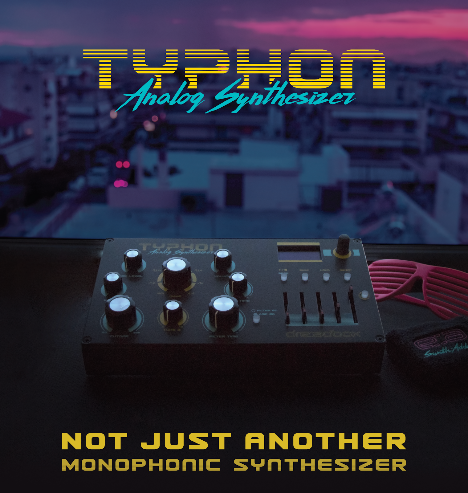 MATRIXSYNTH: DREADBOX Introduces TYPHON Analog Monophonic Synthesizer