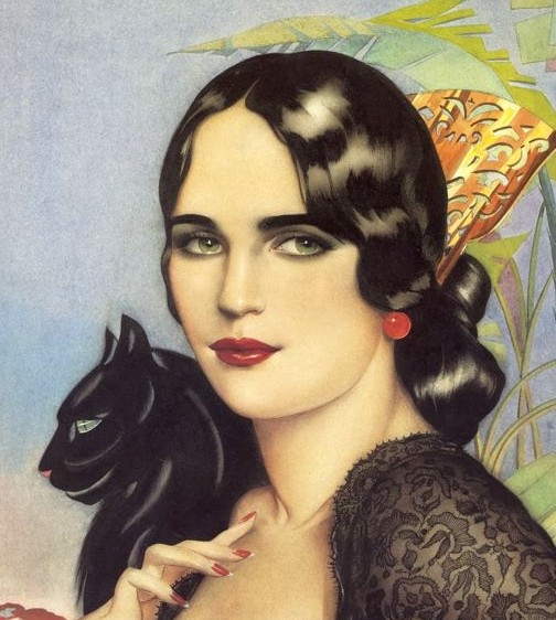 VINTAGE BLOG: Alberto Vargas - Spanish Gypsy 1928