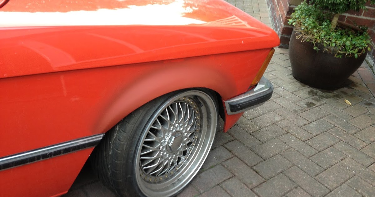 Beemer Lab: E21 316: (Wheel) Arch-Nemesis Beaten! - tidied up with a ...