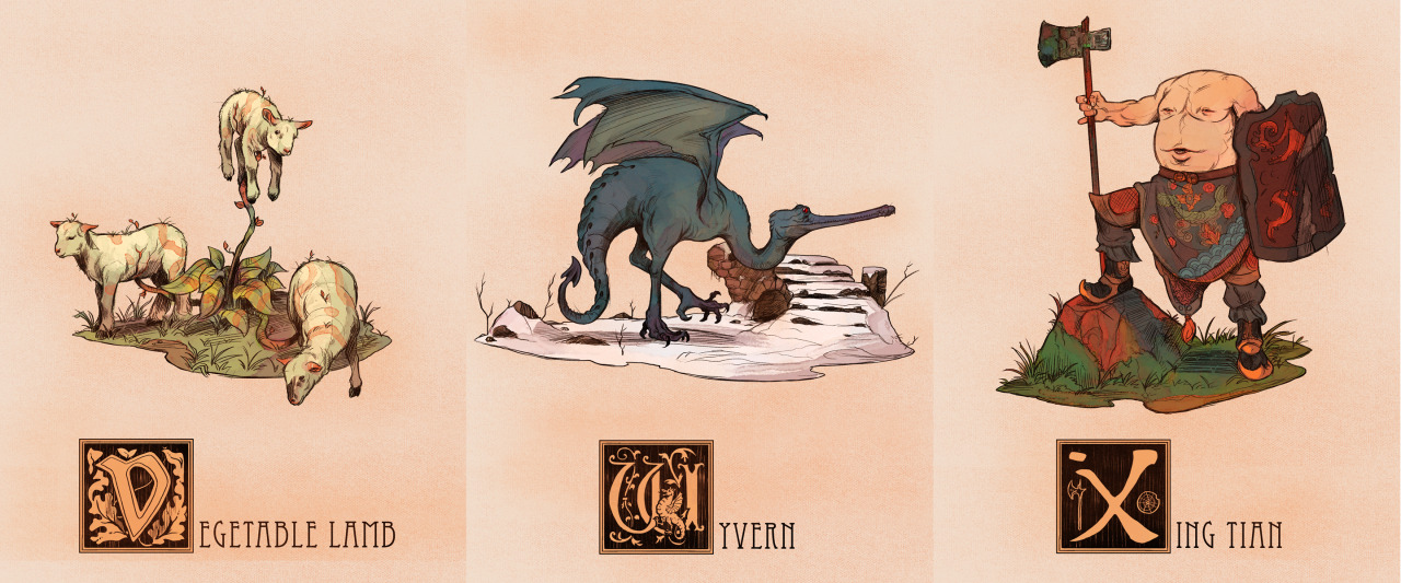 Seduced by the New...: Alphabet Bestiary