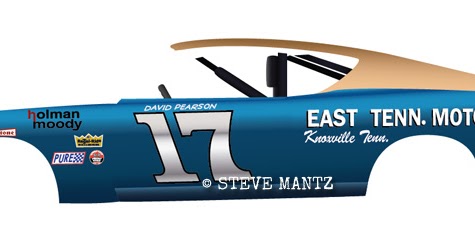 Motorsports Art: David Pearson's 1968 Ford Torino Day 2: | Steve Mantz ...