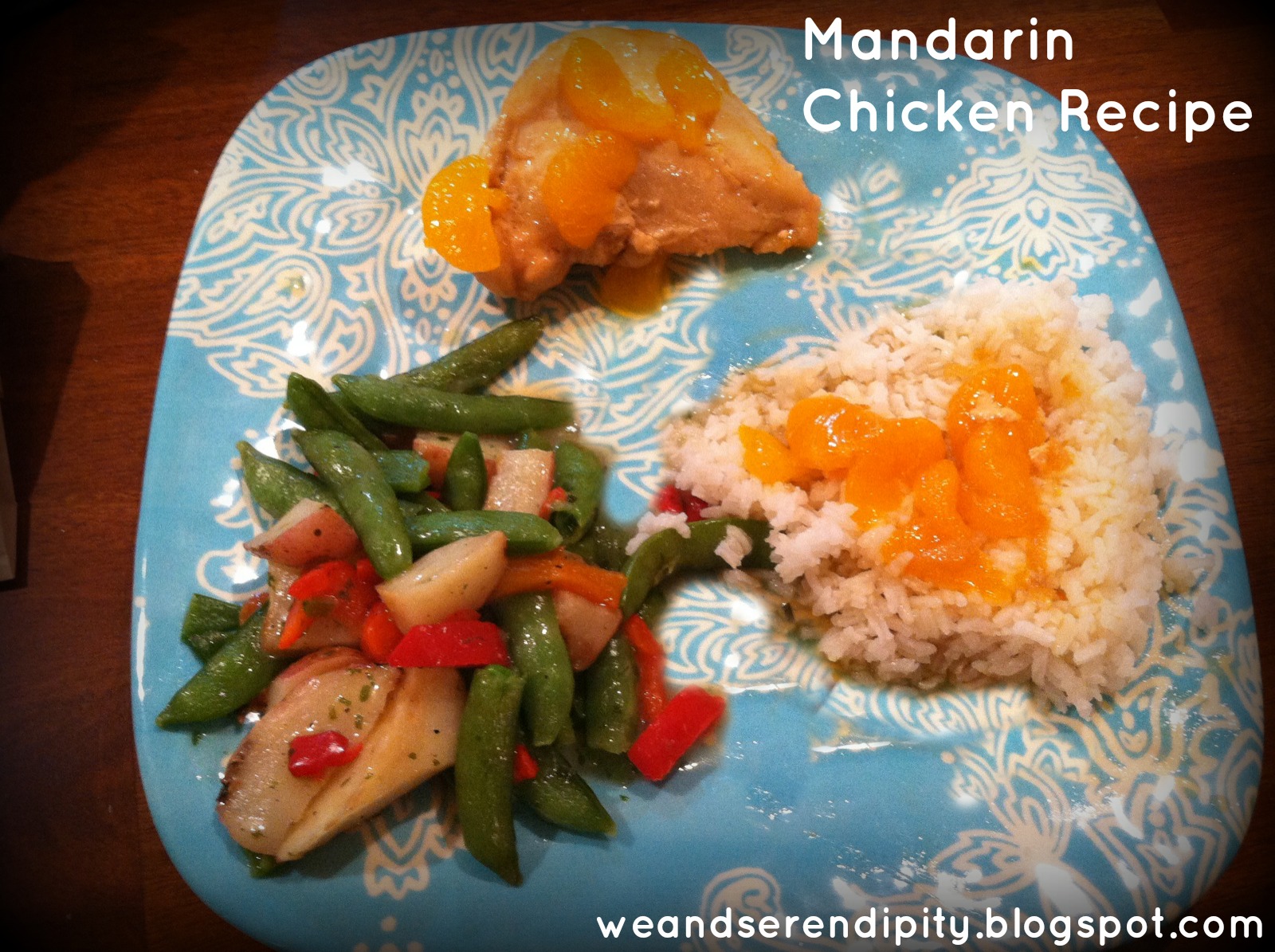 mandarin chicken — We & Serendipity
