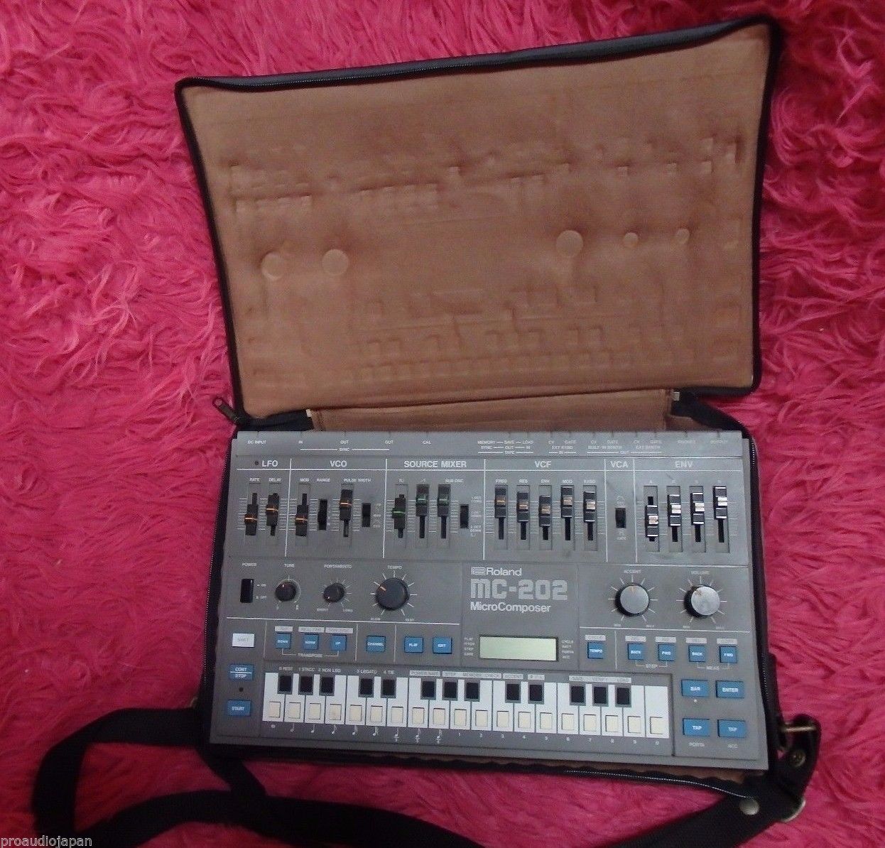 MATRIXSYNTH: Roland MC-202 SN 316000 with Original Silver Gig Bag