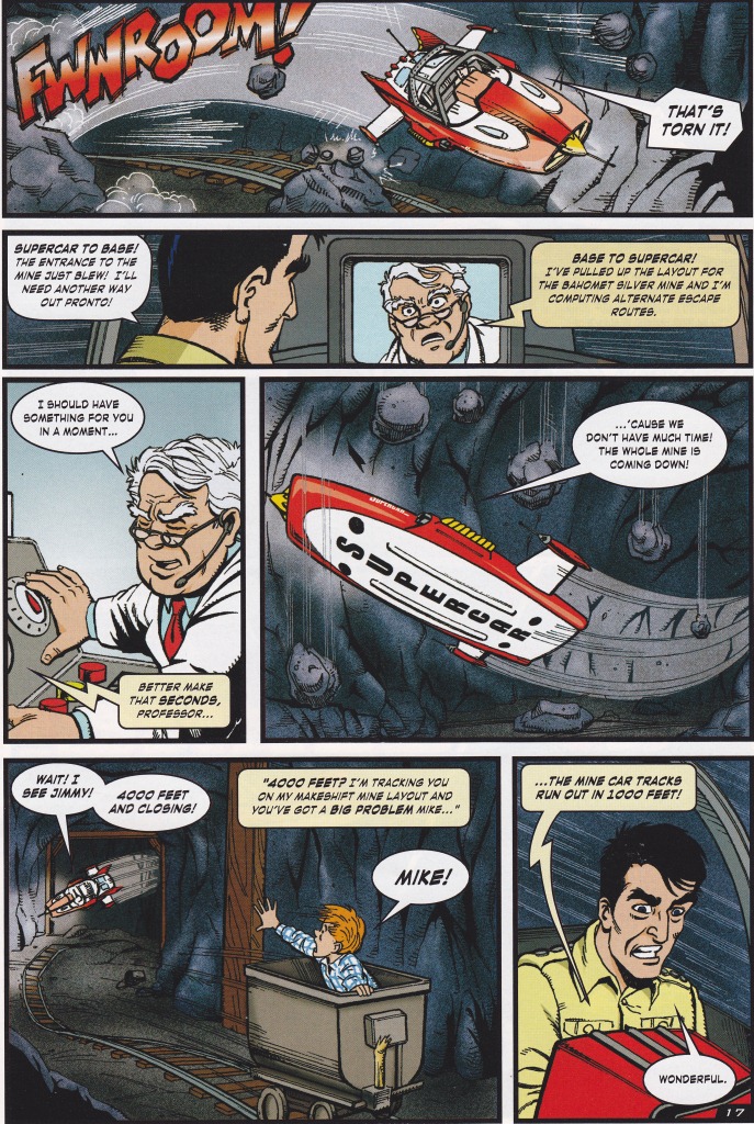 Toys and Stuff: Supercar Comic pgs 16 - 20