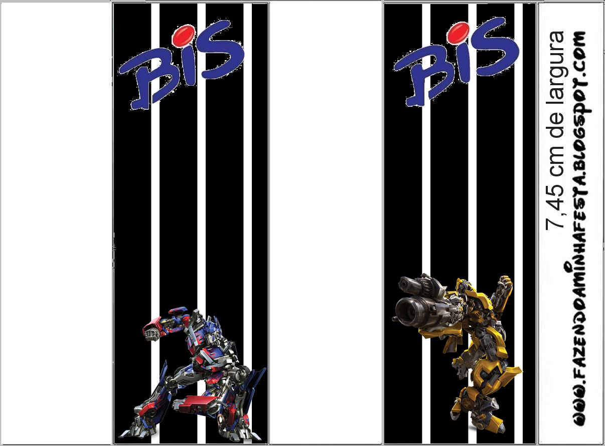 Transformers: Free Printable Candy Bar Labels. - Oh My Fiesta! for Geeks