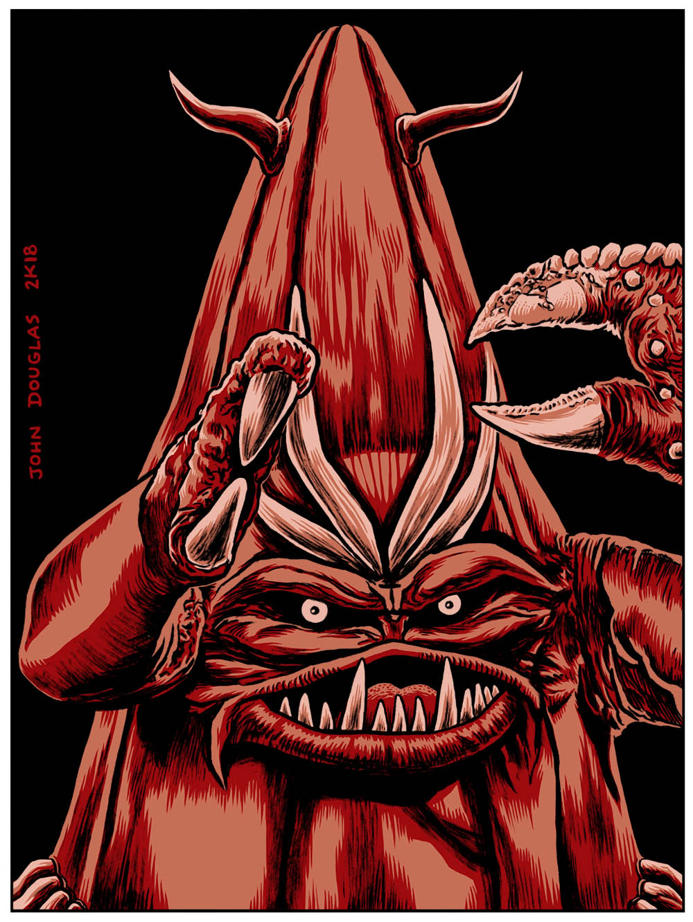 The John Douglas (Mostly) Comic Book Art Site: Inktober 2018 - It ...