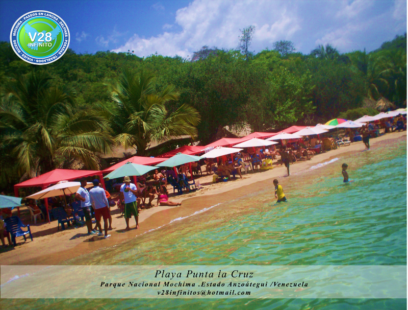 Playa punta la cruz Mochima