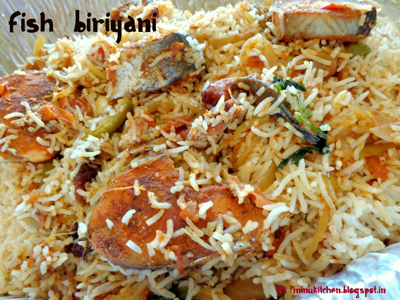 Fish Biriyani ~ Minu's Kitchen