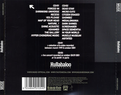 2002 Hullabaloo Soundtrack - Muse - Rockronología