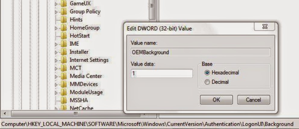Customize Windows log-on screen ~ Computer Tips And Tricks