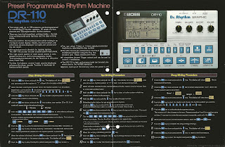 Retro Synth Ads: Boss DR-110 Dr. Rhythm Graphic drum machine "A sound ...