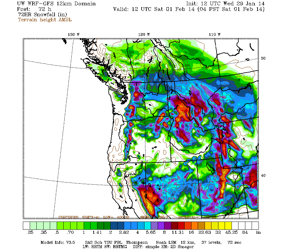 Utah Weather: January 2014