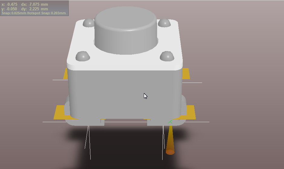 Hobby Electronics Circuits: Footprint and 3D body for Switch | Altium ...