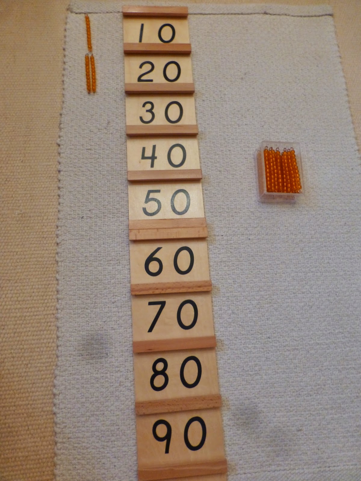 Family FECS: Montessori Activity: Ten Board & Beads (Presentation 2)