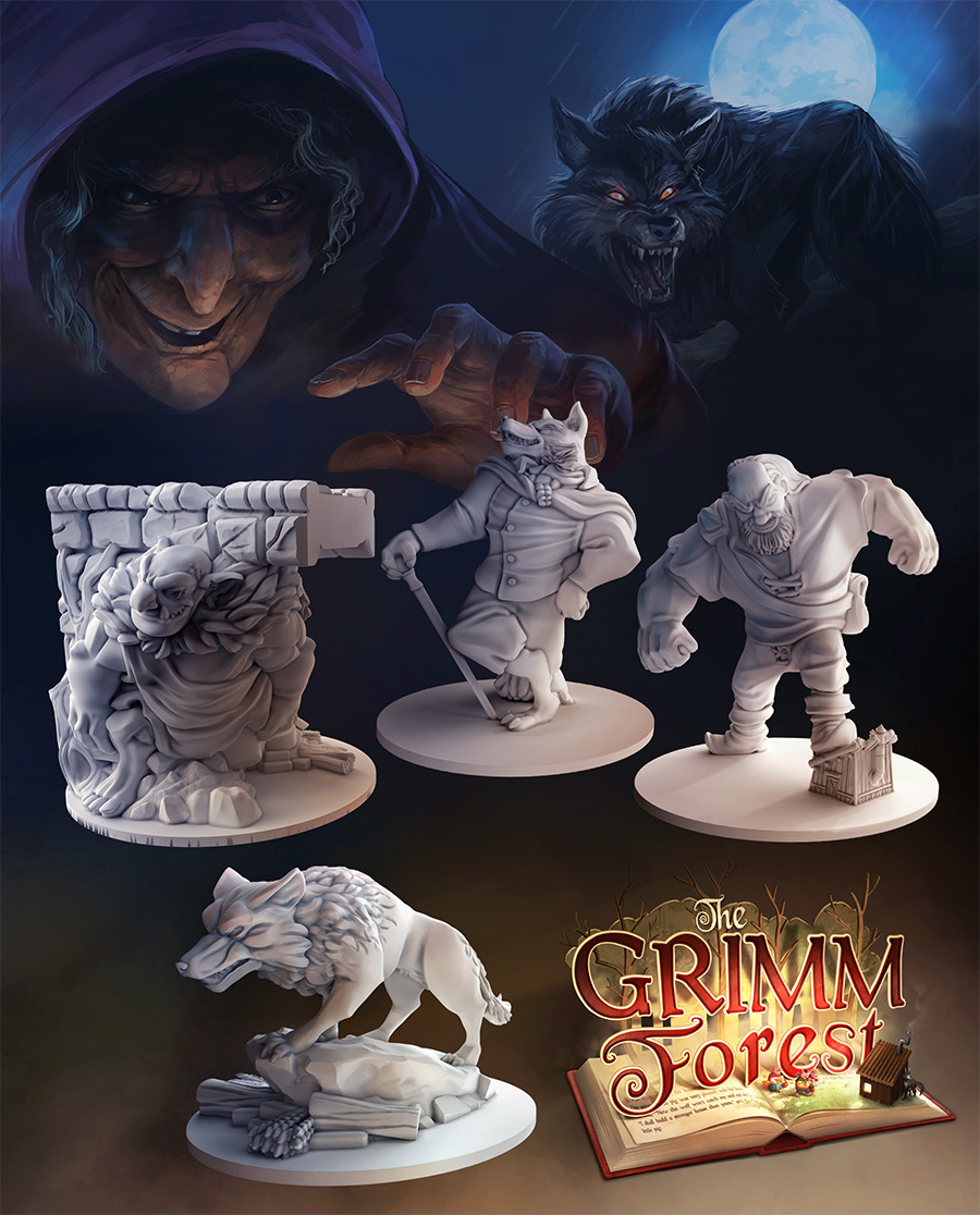 The Grimm Forest ~ BoardgameMonkeys