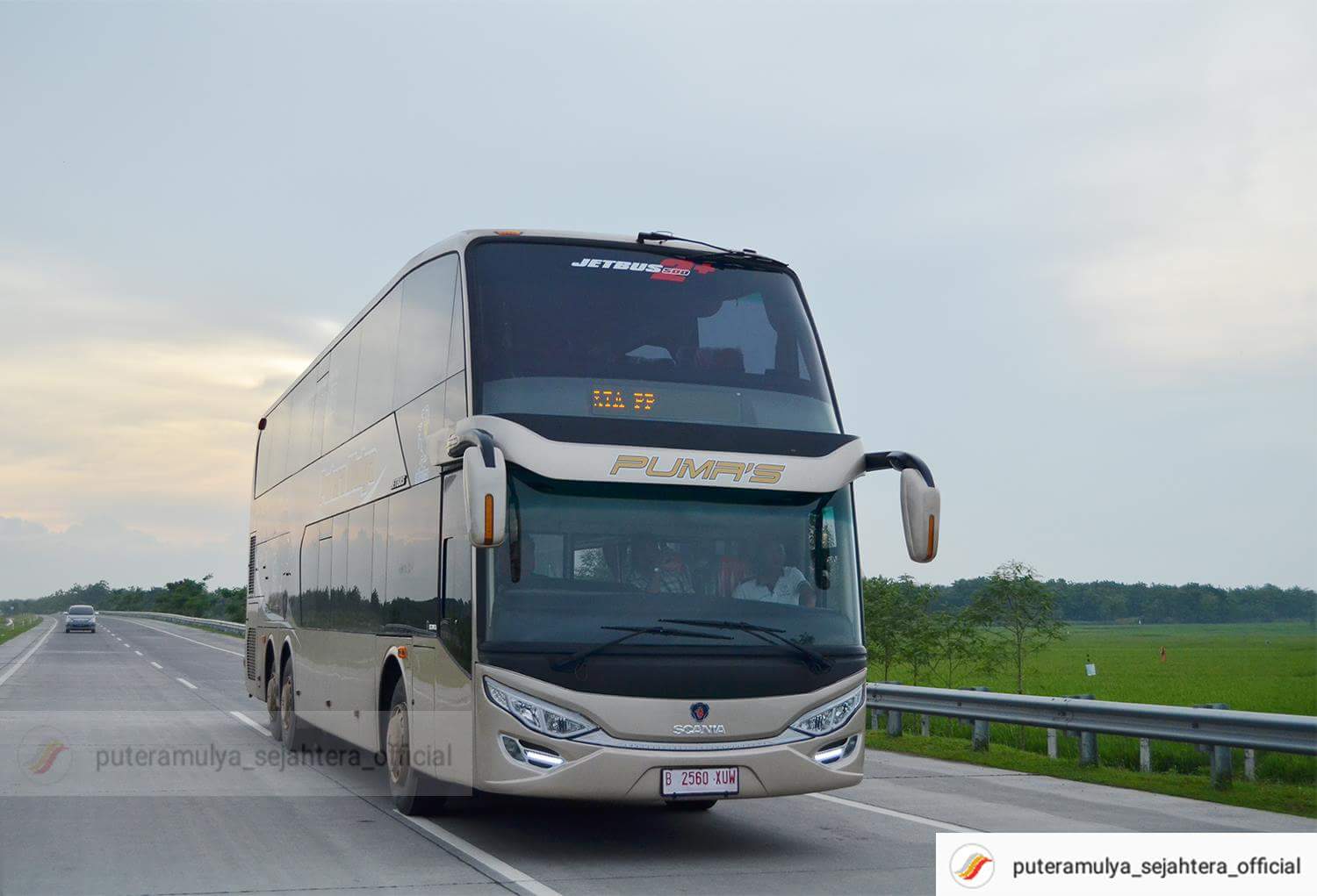 PT Putera Mulya Sejahtera (PUMA'S) Rilis Bus AKAP Double Decker - AutoTech