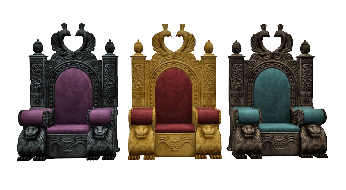 TSM to TS4: Medieval Throne | History Lover's Sims Blog
