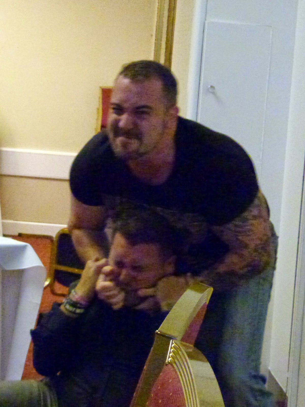 WRESTLESHOTS: RUFFNECK V HARVEY DALE