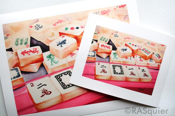 The Rita's Art Blog: Mahjong Obsession