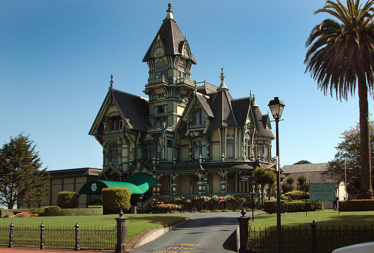 RETRO KIMMER'S BLOG: THE AMAZING CARSON HOUSE IN EUREKA CALIFORNIA
