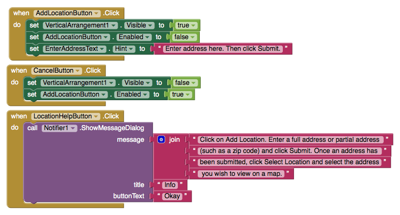 Panduan Apps Inventor 2: Map It: Displaying Locations on a Google Map