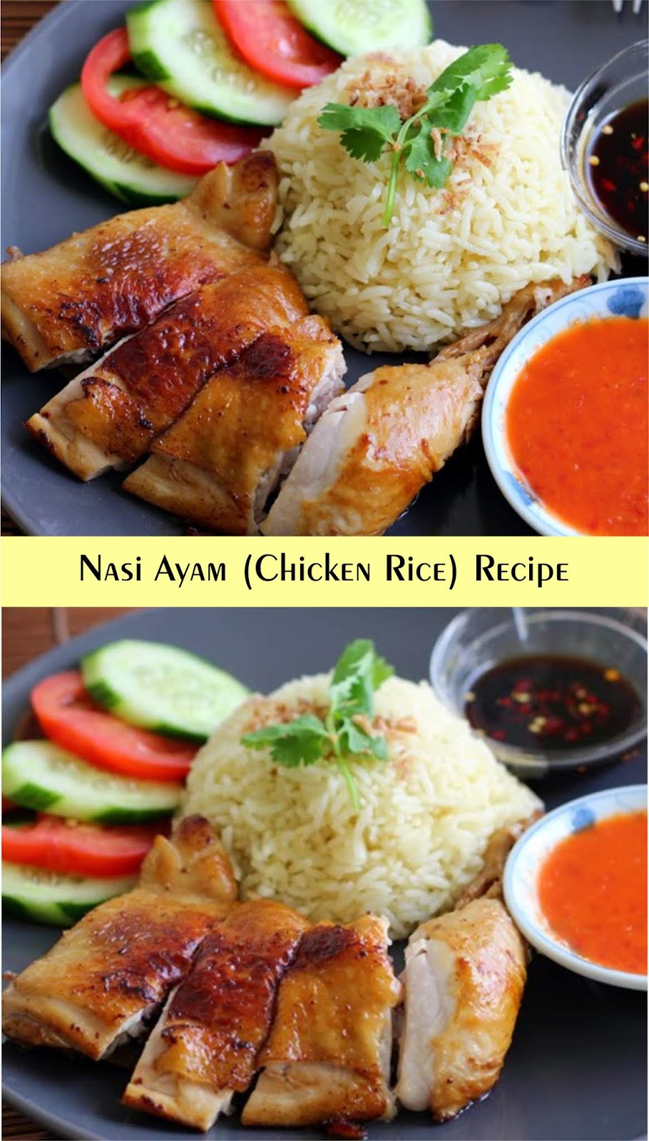 Nasi Ayam (Chicken Rice) Recipe | Extra Ordinary Food