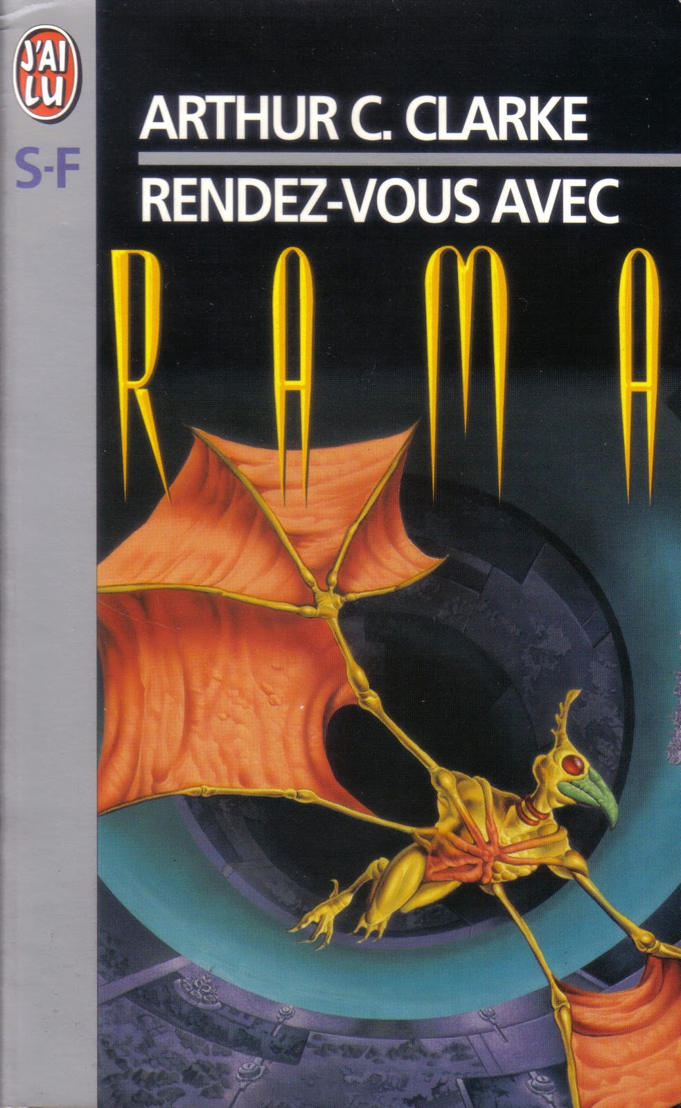 Fictions et Astronautique: Rendez-vous avec Rama, Arthur C. Clarke, 1973