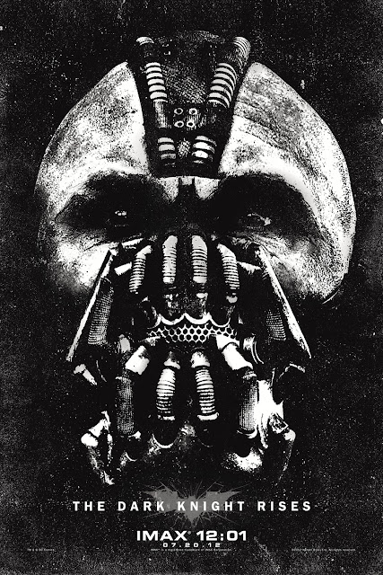 Fashion and Action: Bane! - Poster for Midnight IMAX Dark Knight Rises ...