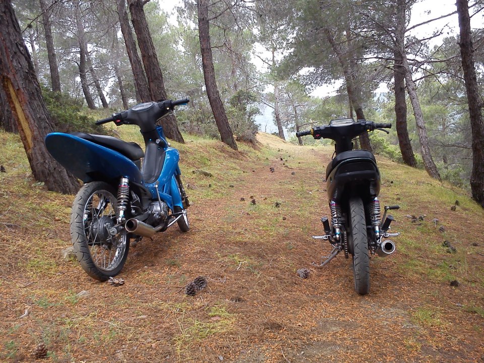 Mikrowio me dio rodes: Yamaha Crypton R