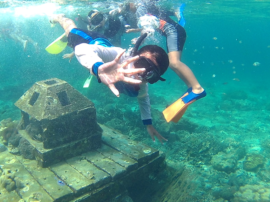 Snorkling di Pulau Pahawang Lampung
