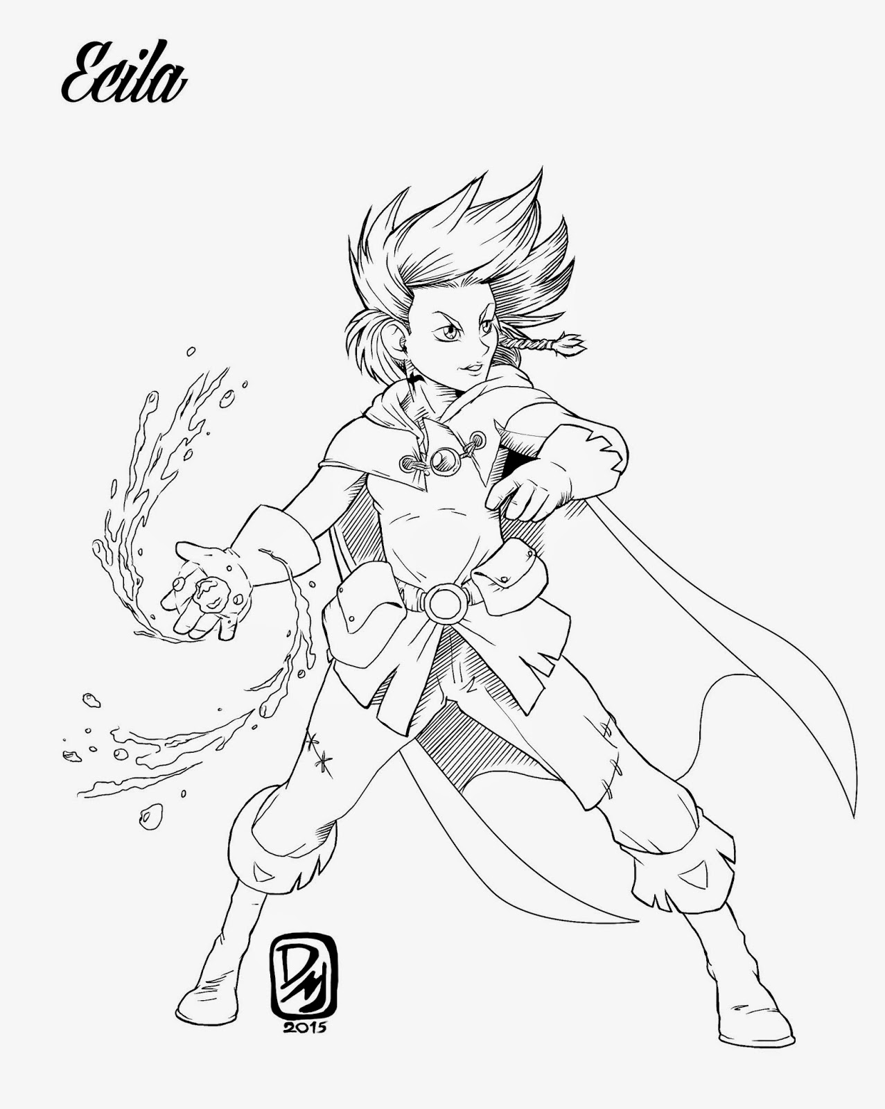 Crónicas del héroe: Biografía de Ecila