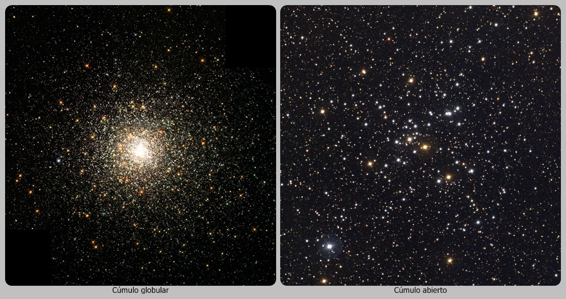 Paseando por el Universo: Cúmulos estelares.